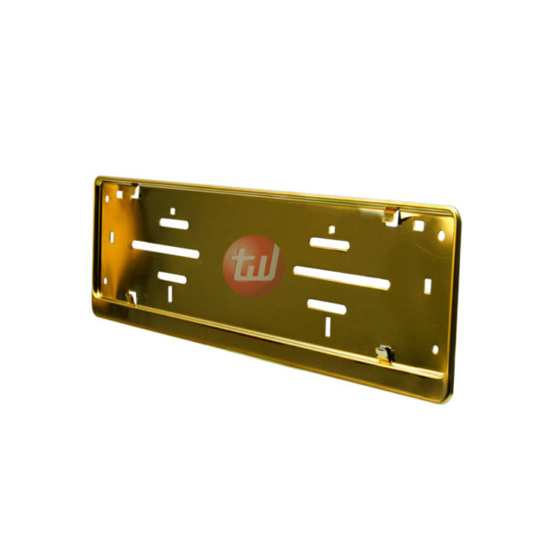 Okviri Ramovi za tablice Inox Gold - Patosnice - Uni Shop Net